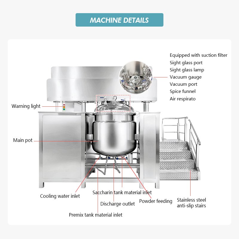 Professional Toothpaste Making Machine